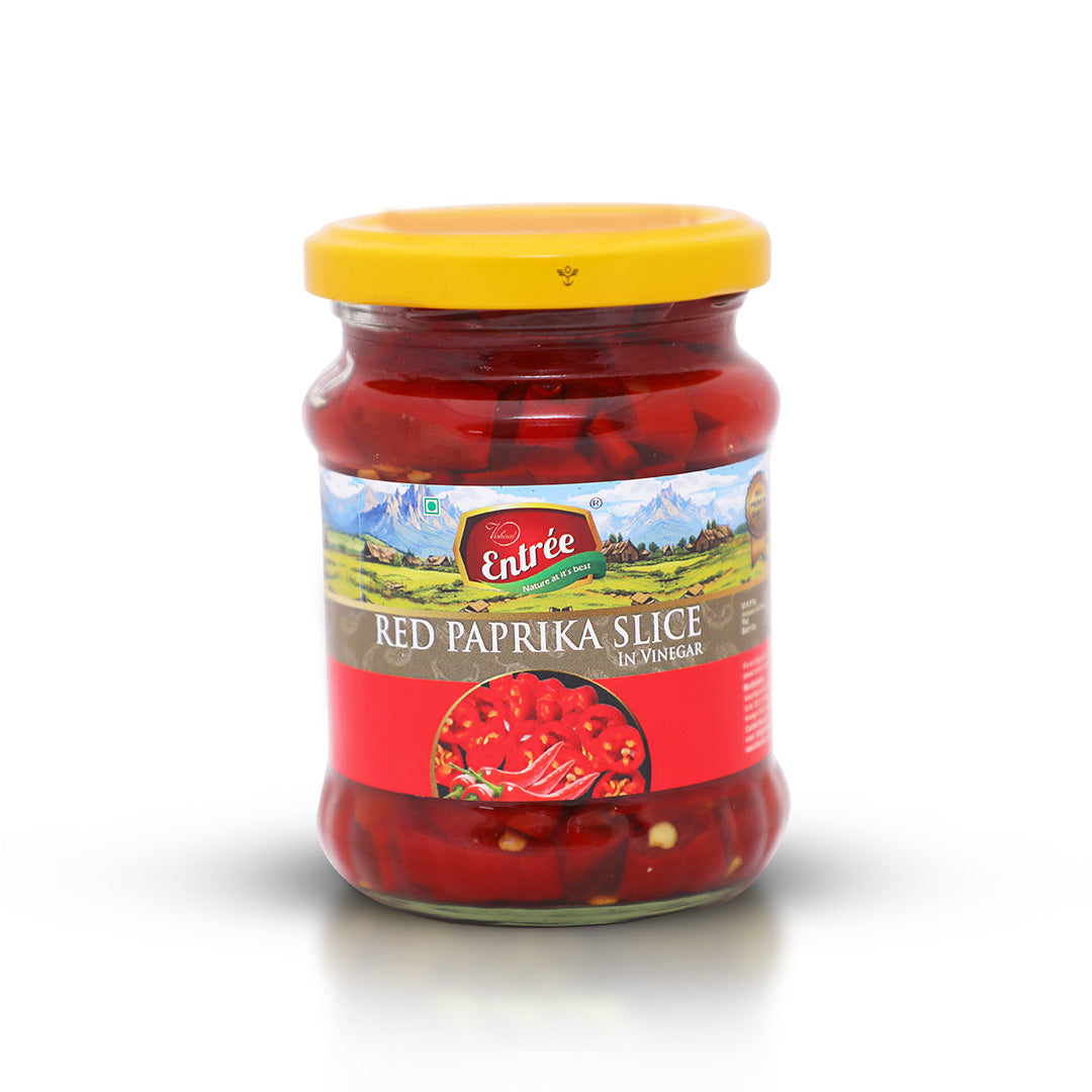 Entree Red Paprika Slices - 230 ml