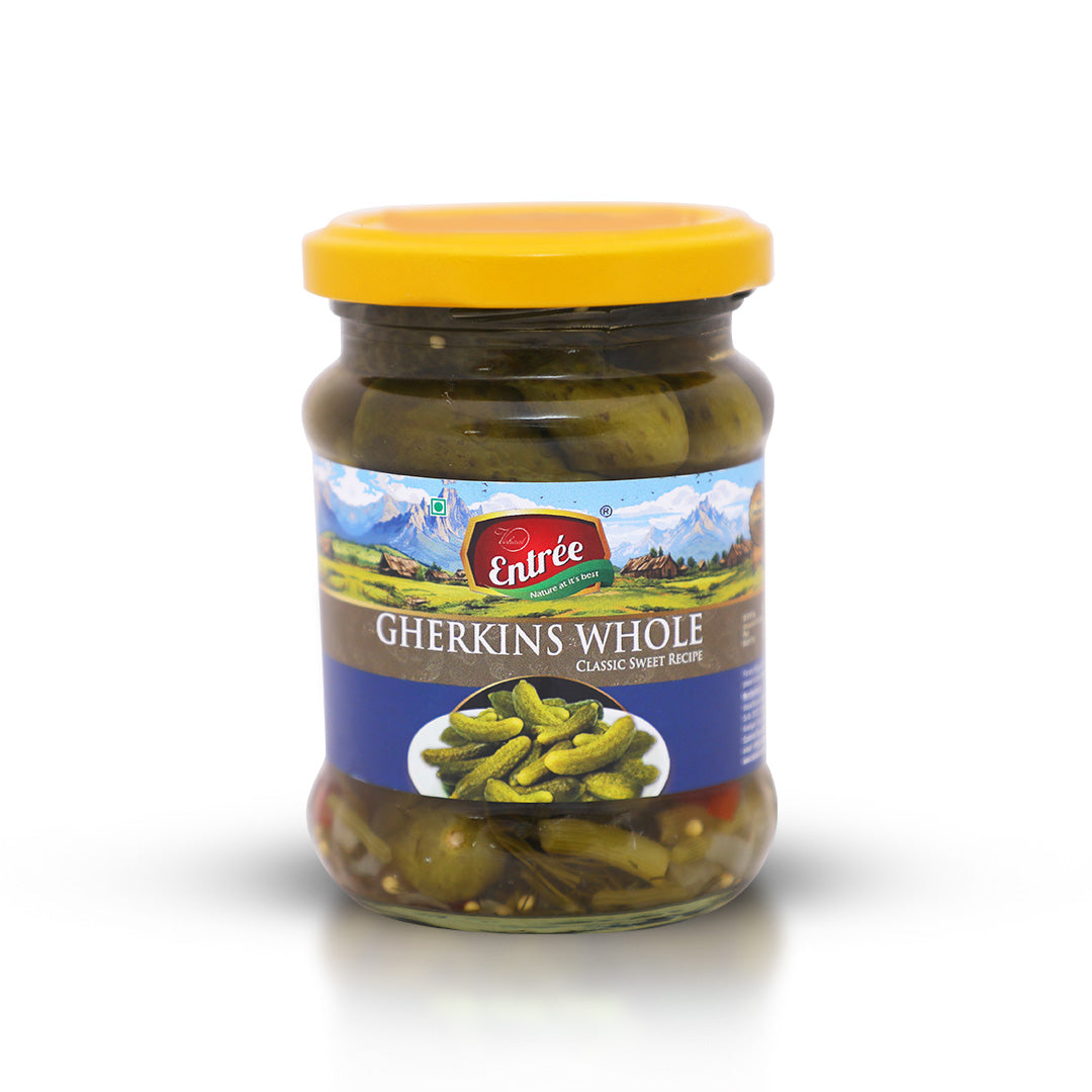 Entree Gherkins Whole Classic Sweet Recipie - 230 ml
